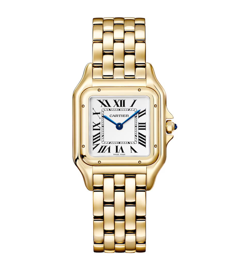 Cartier Medium Yellow Gold Panthère de Cartier Watch 27mm – Roxy Wraps
